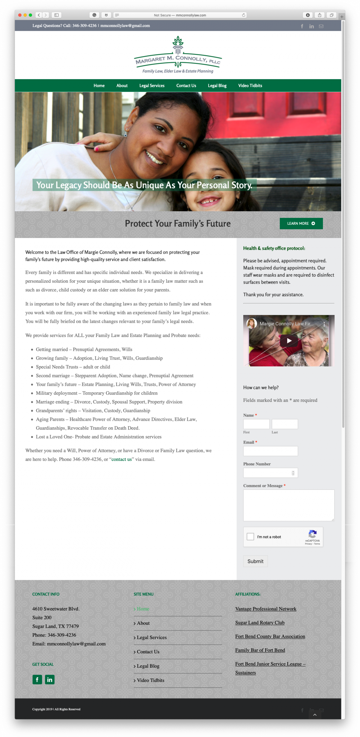 Case Study - Law Firm brand development - Aeon Multimedia
